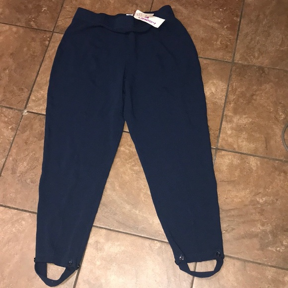 Lizsport | Pants & Jumpsuits | Nwt Womens Lizsport Stirrup Pants | Poshmark